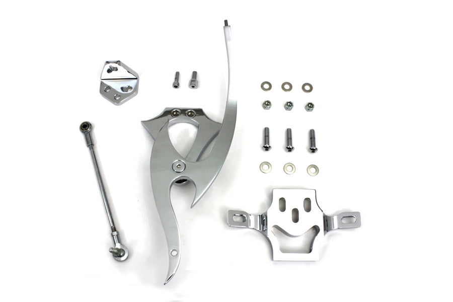 Chrome Billet Jockey Shifter Kit FXST 1986/1999|Widowmakers Boneyard ...