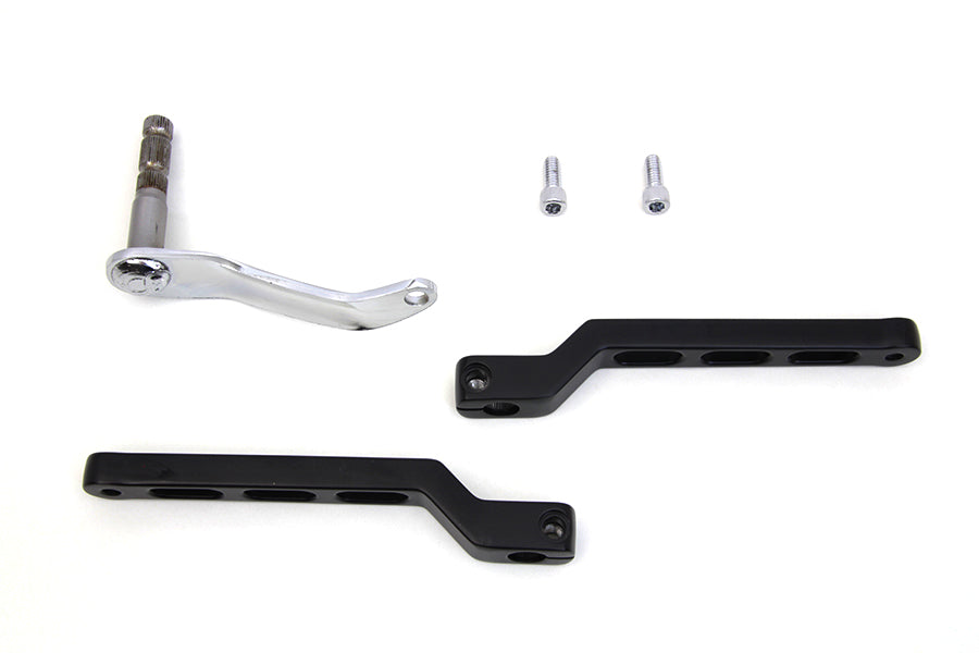 Billet Style HeEL Toe Shifter Lever Kit Black FLde 2018/Up FLfb 2018/Up ...