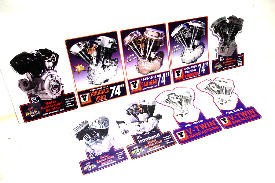 Motor Model Plaque Set|Widowmakers Boneyard – Widowmaker's Boneyard