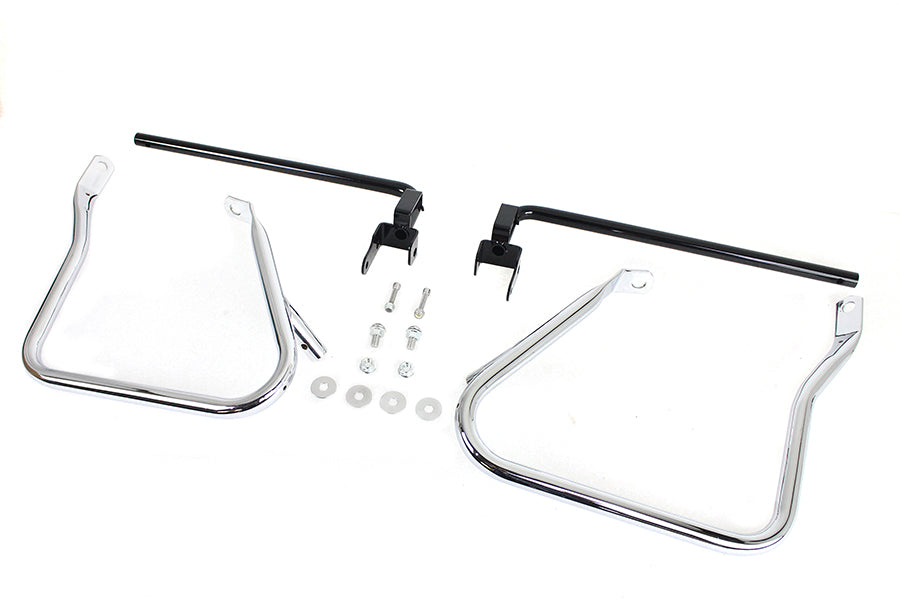 Chrome Rear Engine Bar Set FLH 2014/Up FLHX 2014/Up FLHXS 2014/Up FLTrx ...